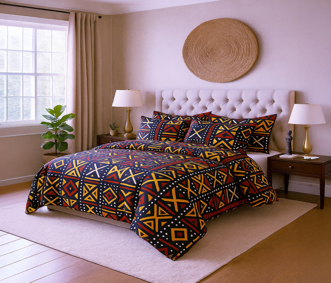 How to Create a Luxurious Bedroom with African Print Bedding