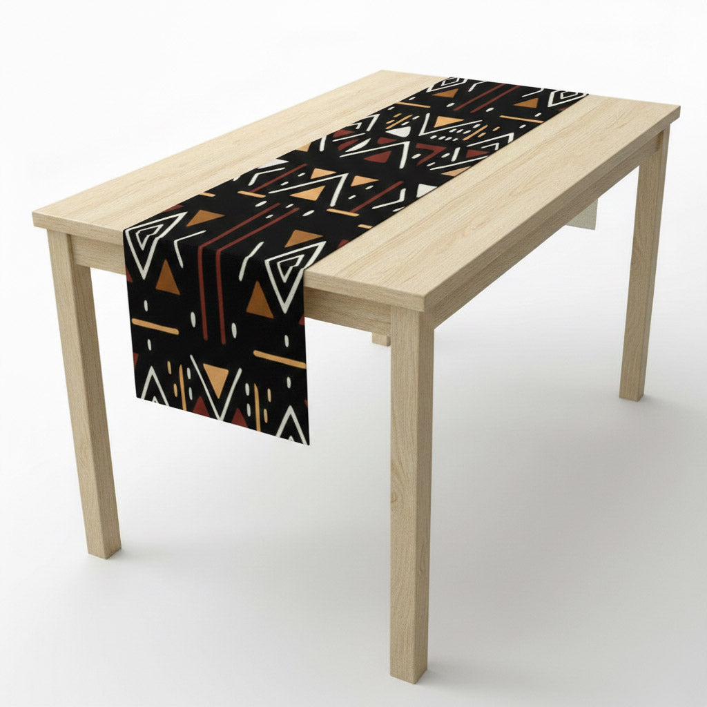 African Table Runner for Kitchen and Dining Spaces